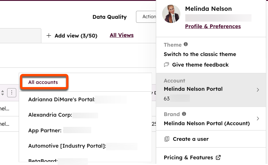 Manage Multiple Hubspot Accounts